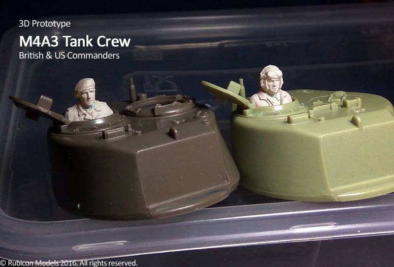 Tabletop Fix: Rubicon Models - New Tank Crew Preview