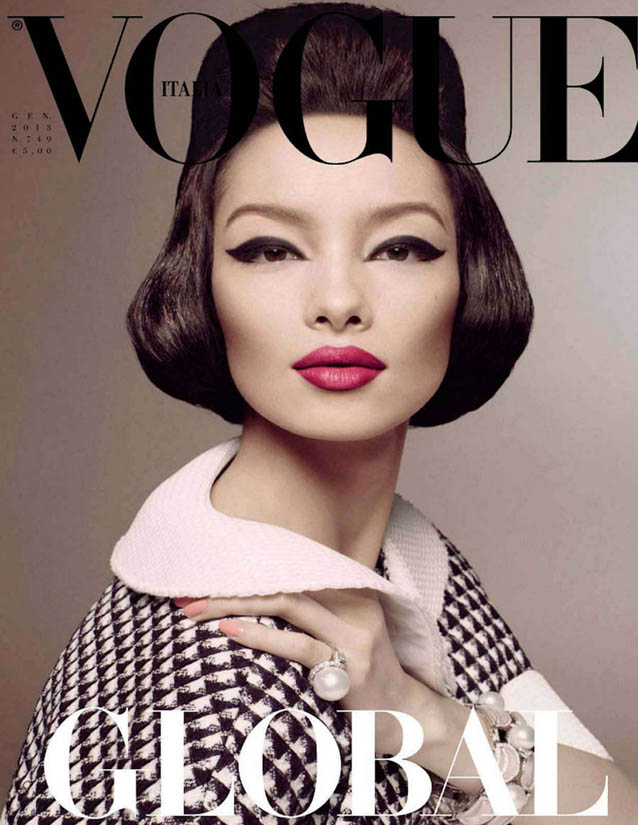 Style by Red: FASHION MAGAZINE COVER OF THE WEEK: VOGUE ITALIA JANUARY 2013