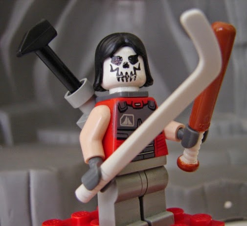 Toyriffic: TMNT Casey Jones :: Another custom LEGO minifigure