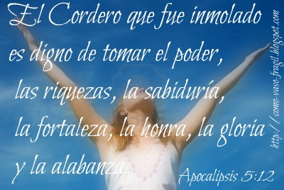 VASO FRAGIL: Apocalipsis 5;12