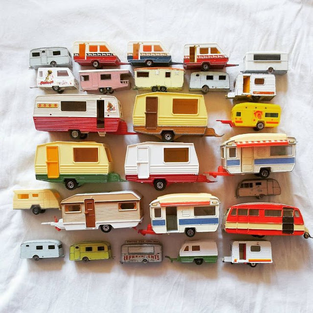 Moon to Moon: Collection: Claire's Toy Caravans....