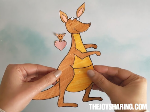 Kangaroo Mother's Day Craft - The Joy of Sharing