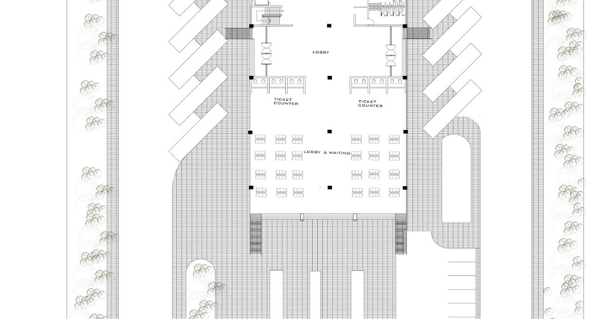 Design of a ‘BUS TERMINAL’