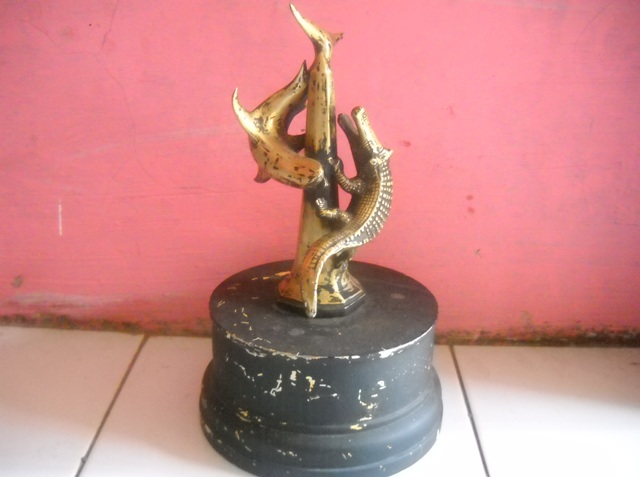 PTA13- Patung Antik Tema SURA BAYA..dari Bahan Kuningan | Barang Antik ...