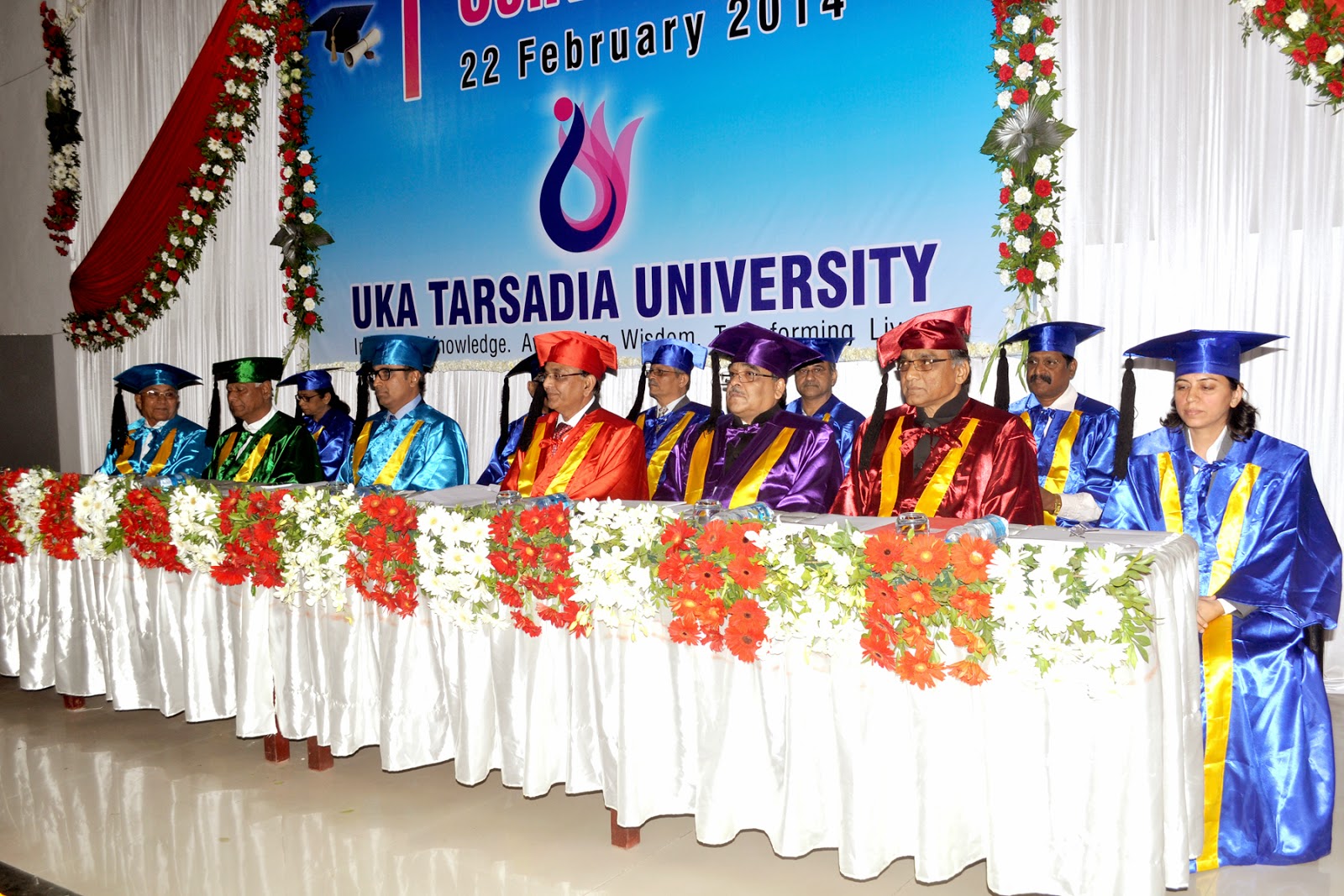 Uka Tarsadia University - Maliba Campus : Convocation ceremony 2014 at ...