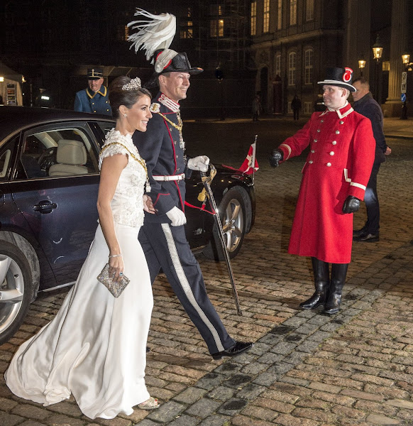 Danish Royals Attend The New Years Reception - 2016