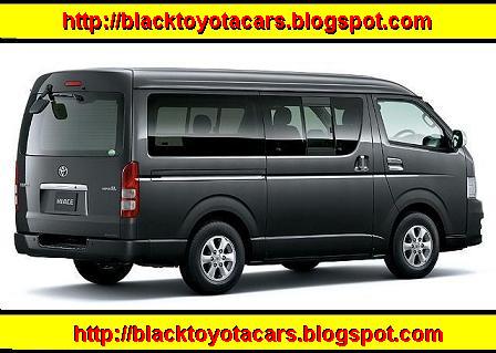 Black Toyota Mania: 2012 Black Toyota HiAce