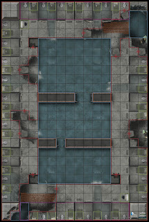 Star Wars Miniatures: Map : The Blackgate Prison