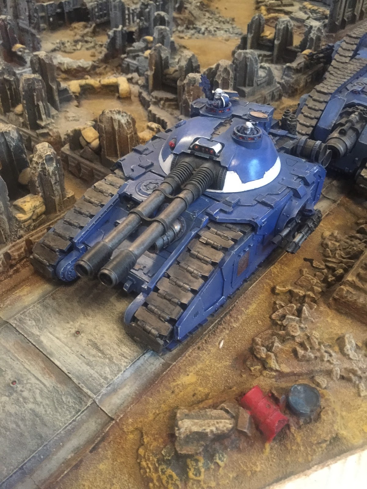 WeeMen: Ultramarines Fellblade, Typhon and Spartan - WIP