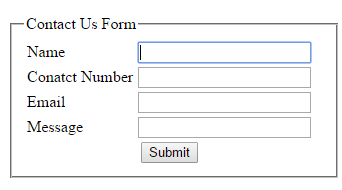 Contact us form in Asp.net c# - Neeraj Code Solutions- asp.net ,C#,MVC ...
