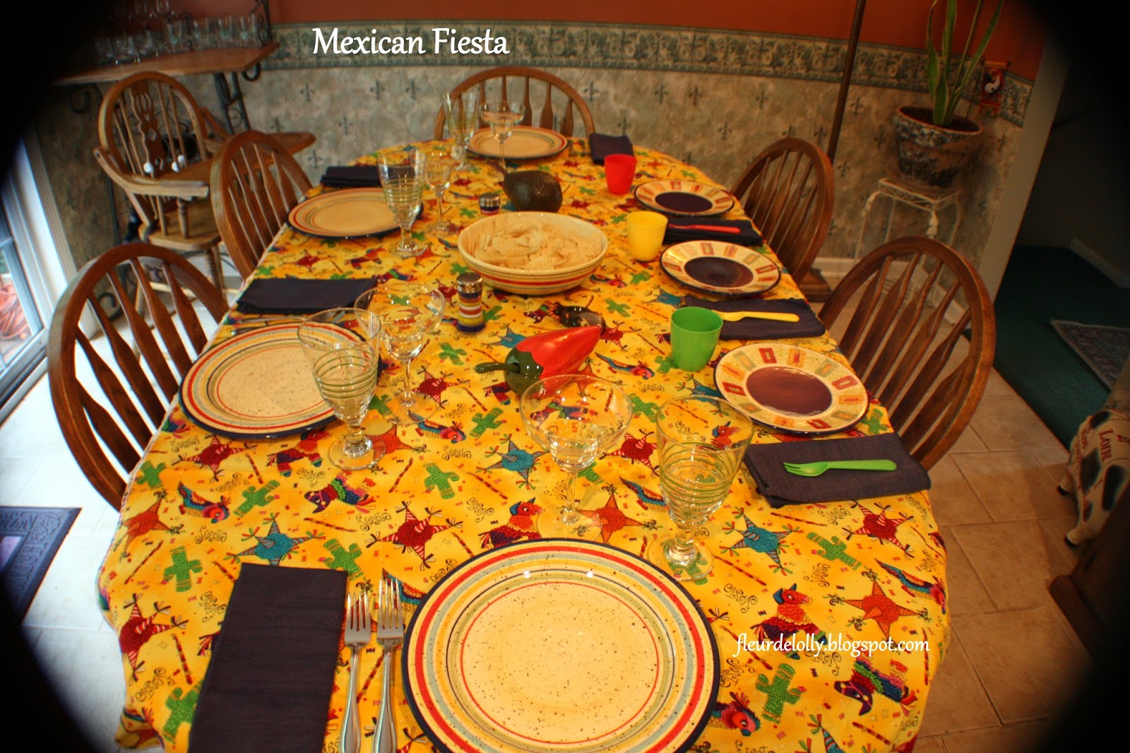 Fleur de Lolly: Mexican Fiesta Table Setting