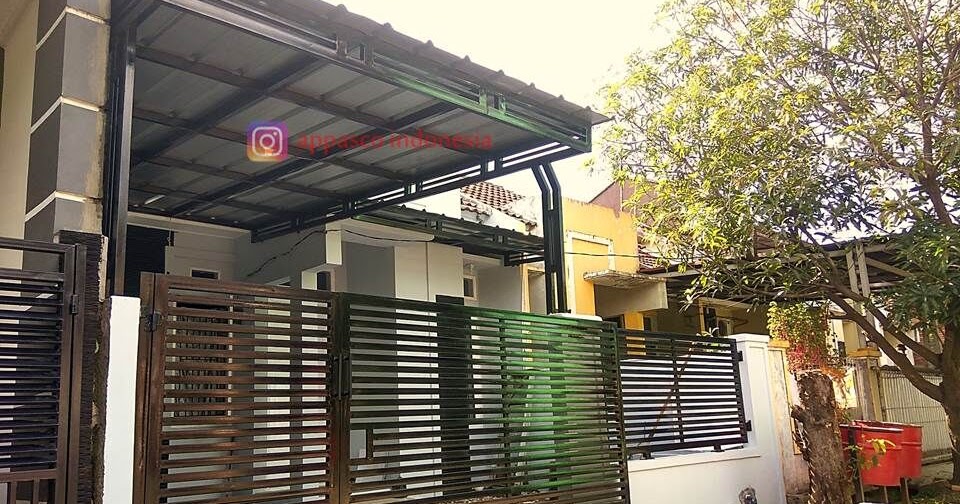 Pagar dan Kanopi Minimalis Spandex di Cibitung - Jual Kanopi Termurah ...