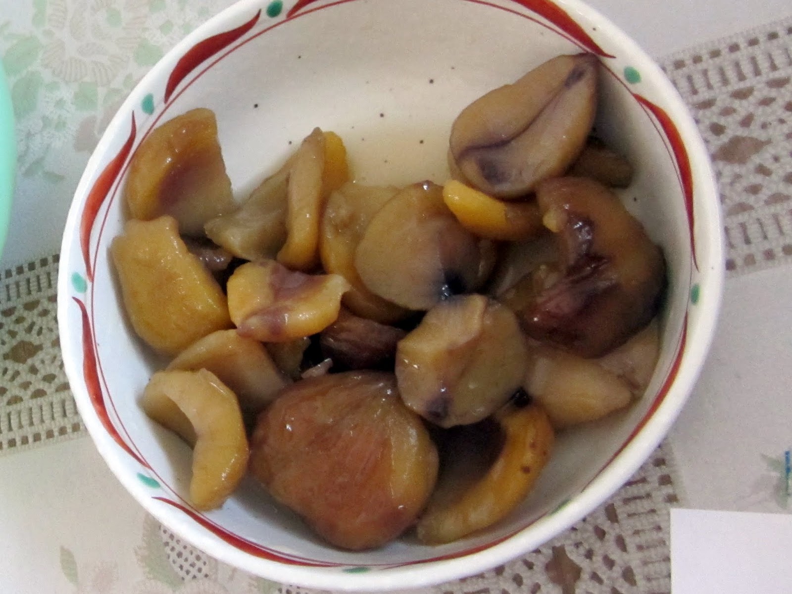 Keith and Celia: Kuri Manjū 栗饅頭 (Chestnut buns)