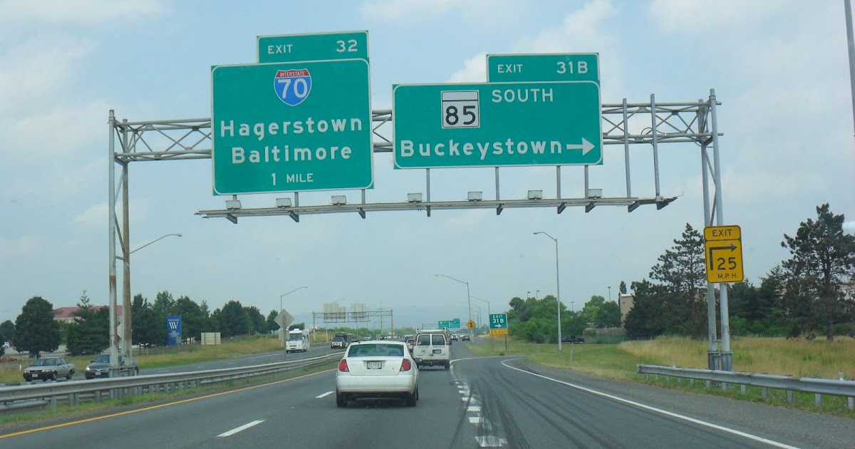 Luke's Signs: Interstate 270, Interstate 70, & Rt. 15 - Frederick, MD