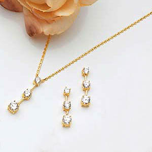 Gold prom jewelry |ASheClub.blogspot.com