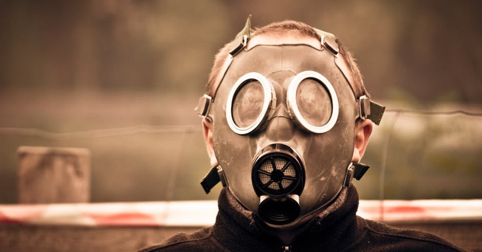 GET RID OF BAD BREATH OR WEAR A GAS MASK