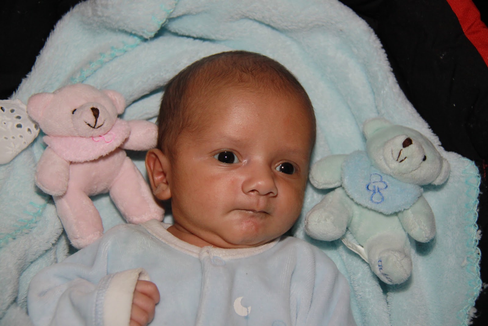 From Spain: a proud Papa with his beautiful twins.