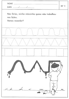 Atividades De CoordenaÇÃo Motora Dos Numerais De 1 A 10 9C1