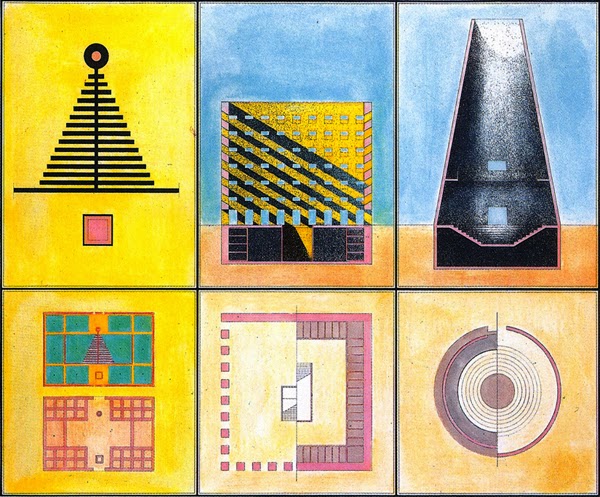 stefanoborioni: I MIEI MENTORI: ALDO ROSSI - drawings