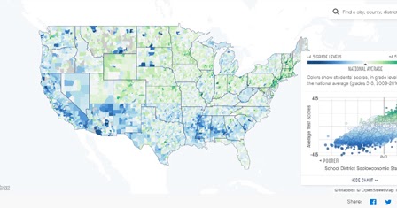 Maps Mania: The American School Achievement Map