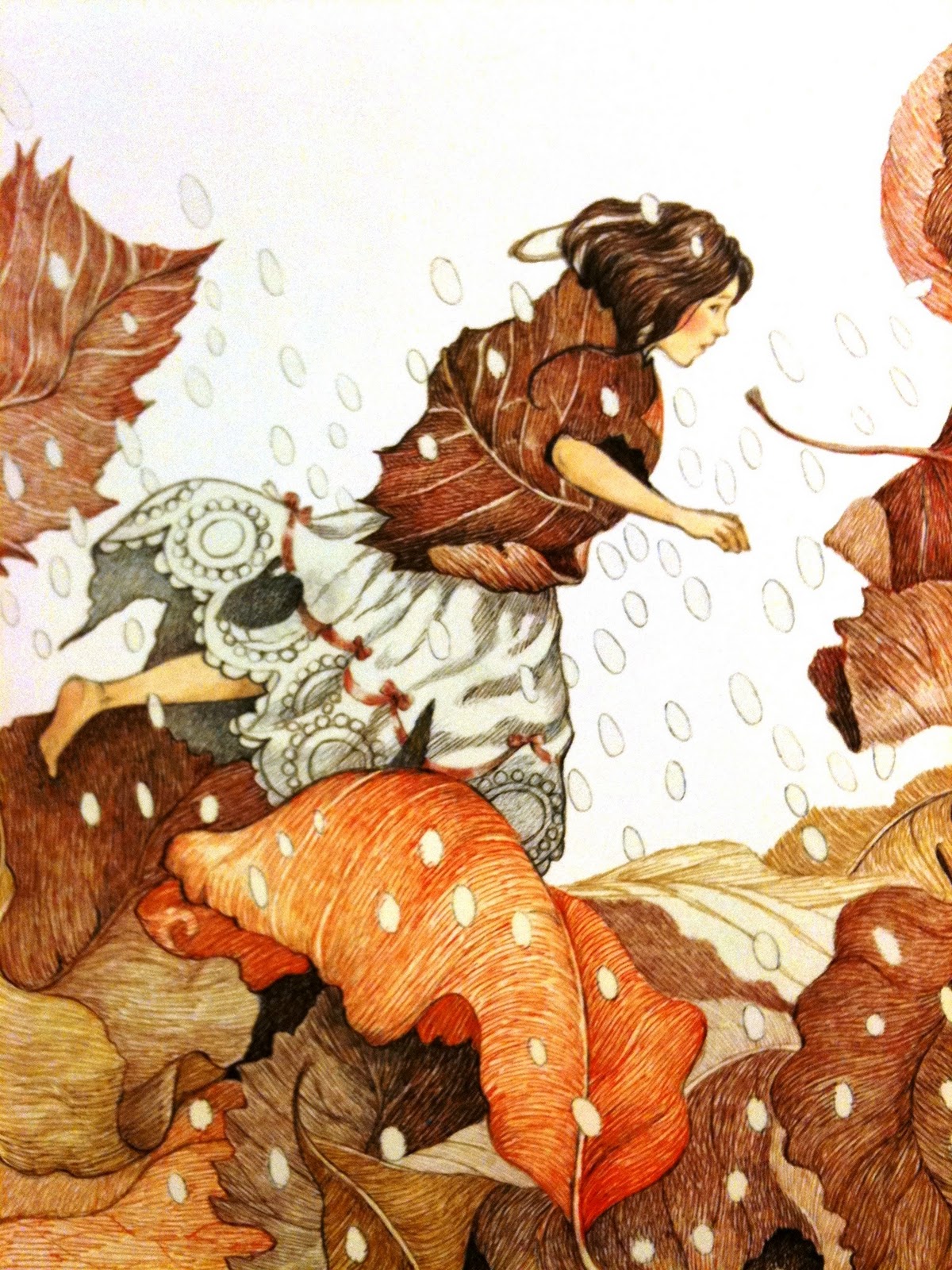 Сказочные Иллюстрации: Susan Jeffers - Дюймовочка