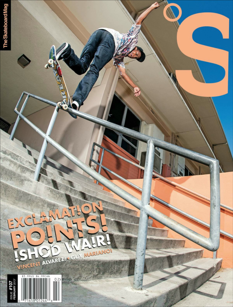 Skateboard Magazine Archive: The Skateboard Mag February 2013