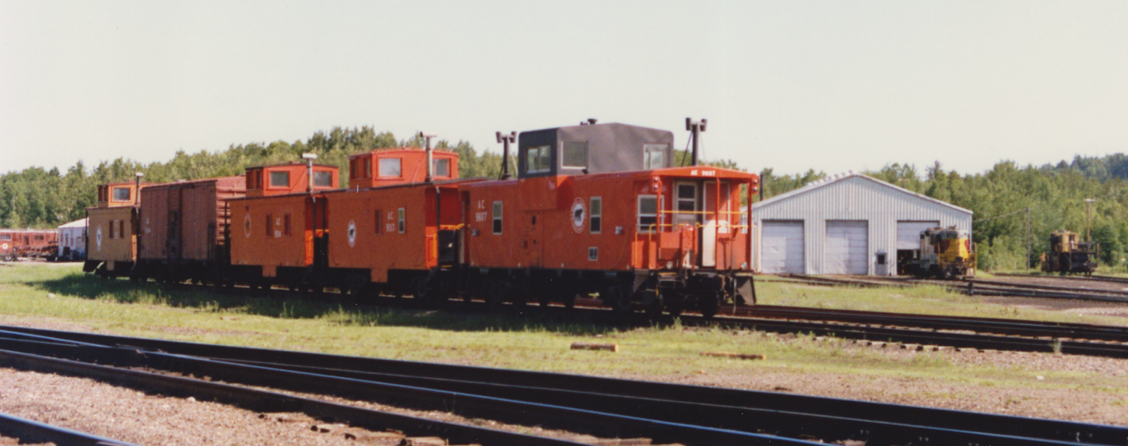 Rolly Martin Country: Hawk Junction on the Algoma Central Railway, June ...