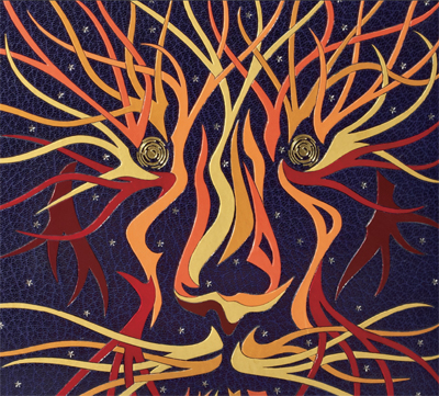 BOOKTRYST: A Bonet Lion Binding That Roars