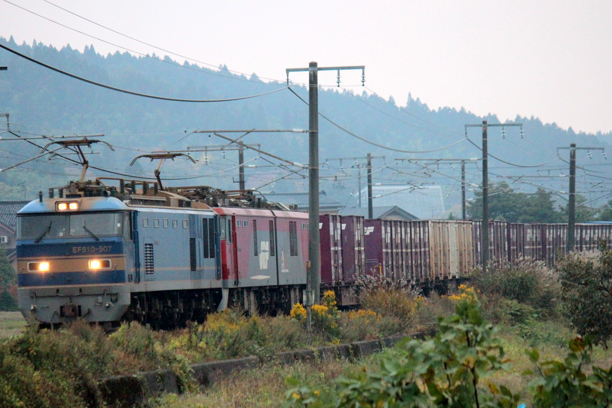鉄暮らし雑録: EF510-507+EH500-49 3097レ