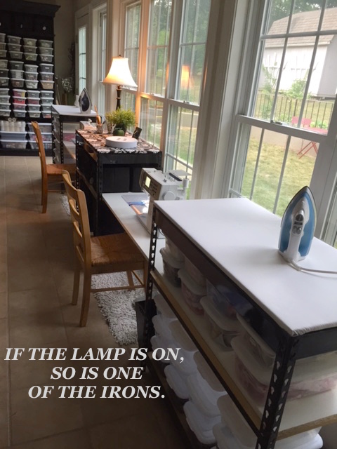 Sew Many Ways...: Workbench Sewing Table...