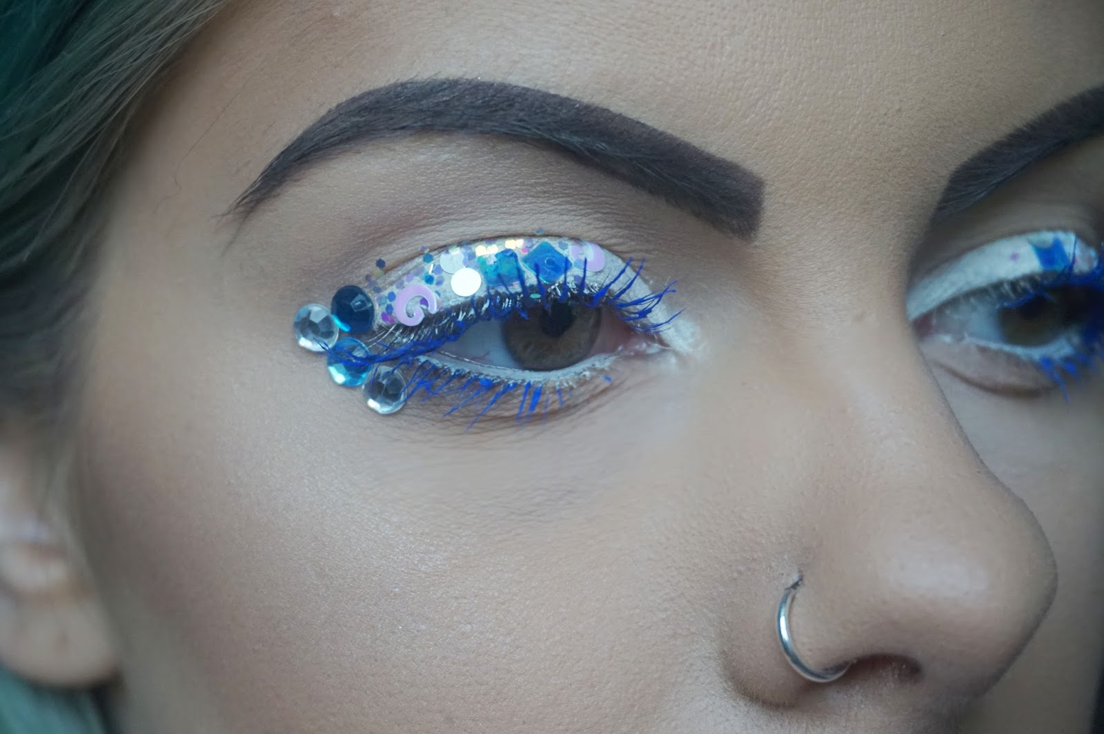 MERMAID BLUE MAKEUP LOOK | BEAUTY - Sophie Hannah