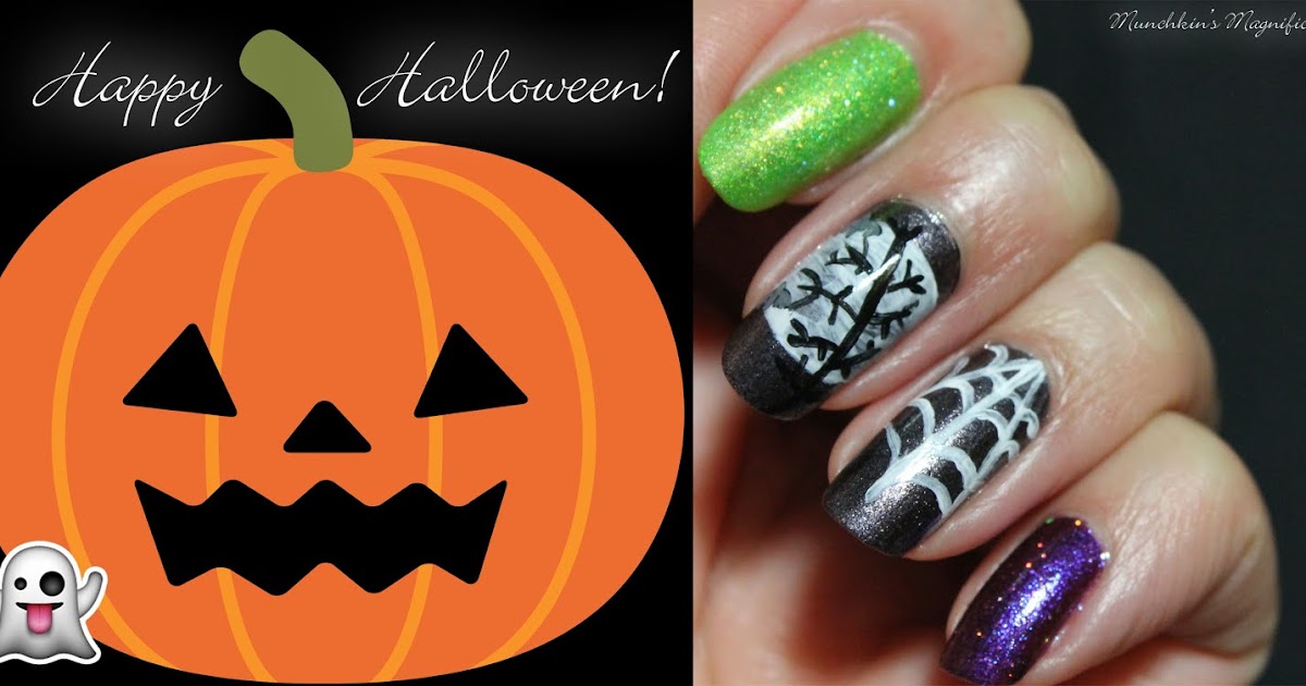 Munchkin’s Magnificent Manis: Boo- Halloween Nail Design
