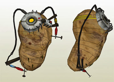 Papercraft - Portal 2 PotatOS - Papercraft4u | Free Papercrafts, Paper ...