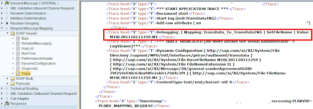 Sap And Open Source Integration Debug Trace Messages For Pi Mappings 0153