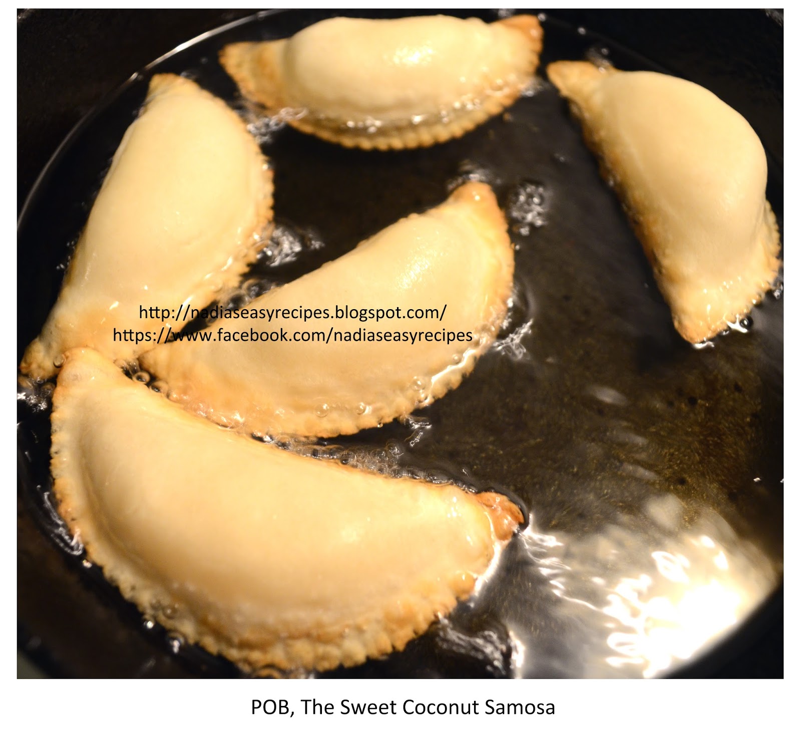 Pob, The Coconut Samosa | Nadia's Easy Recipes