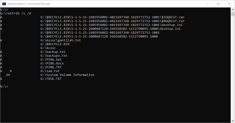 Cara CHMOD di windows | Fungsi ATTRIB CMD - Dunia Nolep