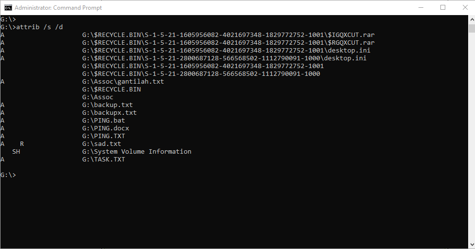 Cara CHMOD di windows | Fungsi ATTRIB CMD - Dunia Nolep