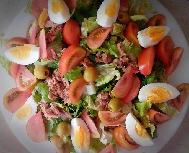 Ensalada rápida - Saboreando Delicias