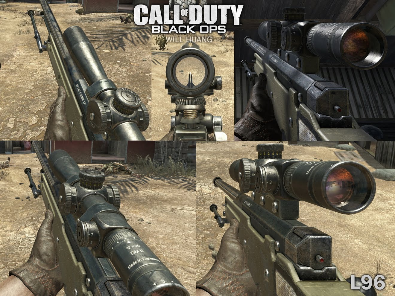 Will's Art: Call Of Duty: Black Ops Weapons Portfolio