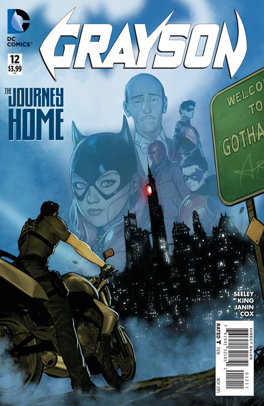 Weird Science DC Comics: Grayson #12 Preview