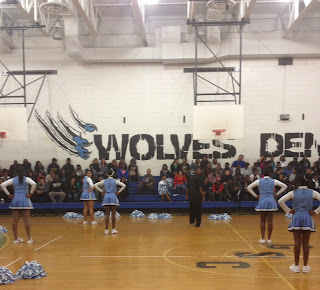 Grand Street Campus Wolves: Wolves 1st Home Game vs Automotive High School
