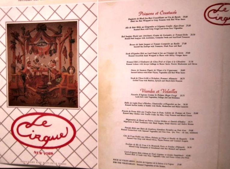 paris breakfasts: A Table At Le Cirque