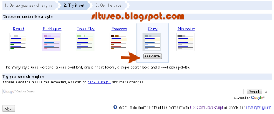 Cara Membuat Dan Memasang Google Custom Search Engine Widget