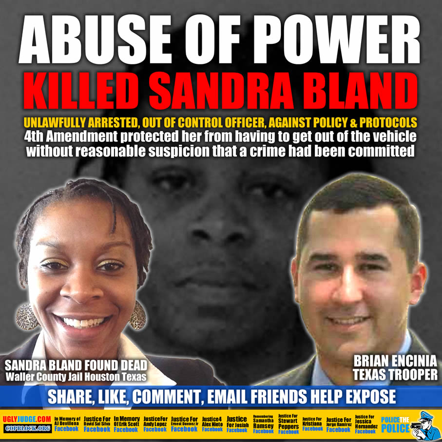 OFFICER DOWN: #SAYHERNAME: Sandra Bland, One Yr Ago Today