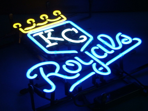 Wiki Neon Sign Blog: MLB Kansas City ROYALS Beer Bar Baseball Sports ...