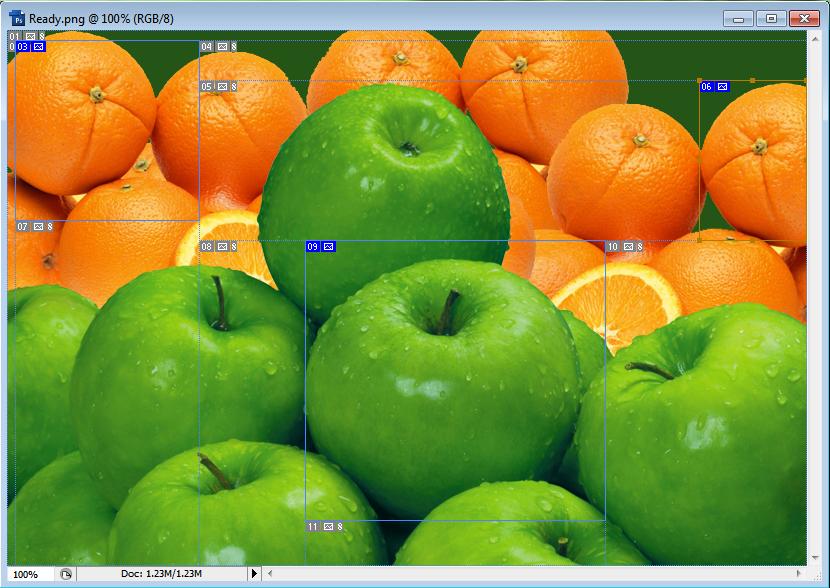Web design through Slice tool ~ Web Designers Depot