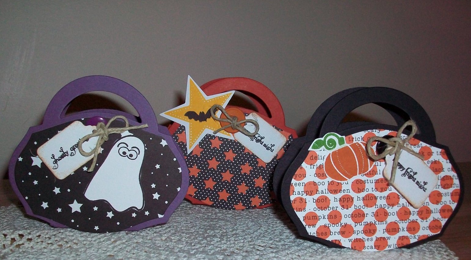 My Stampin' Hide-away: Meade Girls' Halloween/Fall Shoebox Swap