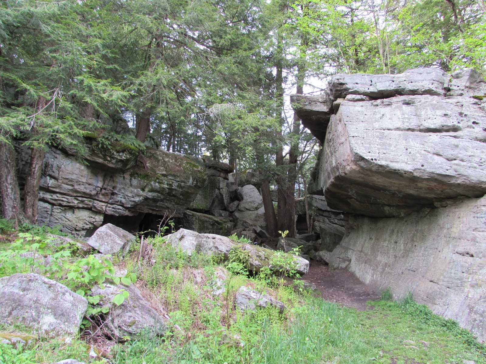 Bilger's Rocks: A Labyrinth of Boulders, Clearfield County ...