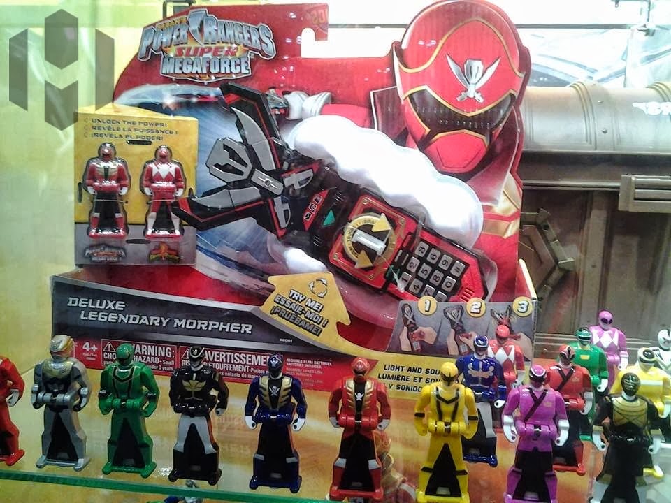 Power Rangers Super Megaforce's Legendary Morpher Packaging Previewed ...