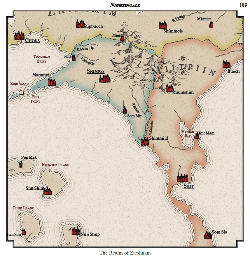 Here Dragons Abound: Recreating a Map Style: Skies of Fire